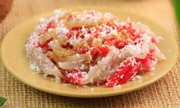 Cara Membuat Kue Cenil dari Tepung Kanji